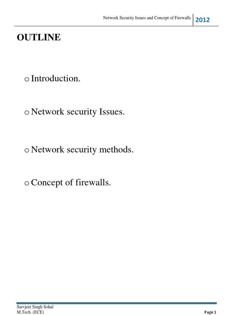 Network Scurity | PDF | Firewall (Computing) | Proxy Server