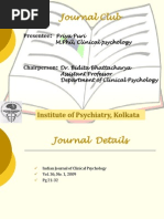 Beck Insight Scale | PDF | Mental Disorder | Psychosis