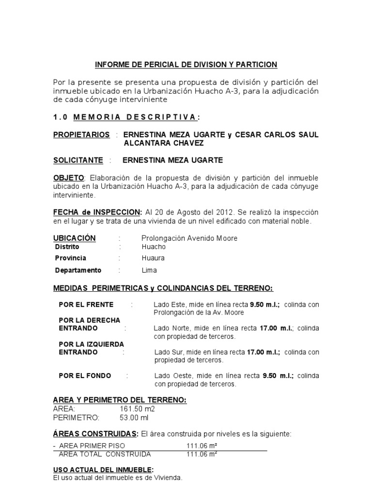 Informe Pericial | PDF | Concreto reforzado | Hormigón