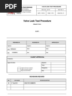 Guidelines For PSV Test Bench & PSV Testing | PDF | Valve | Personal ...