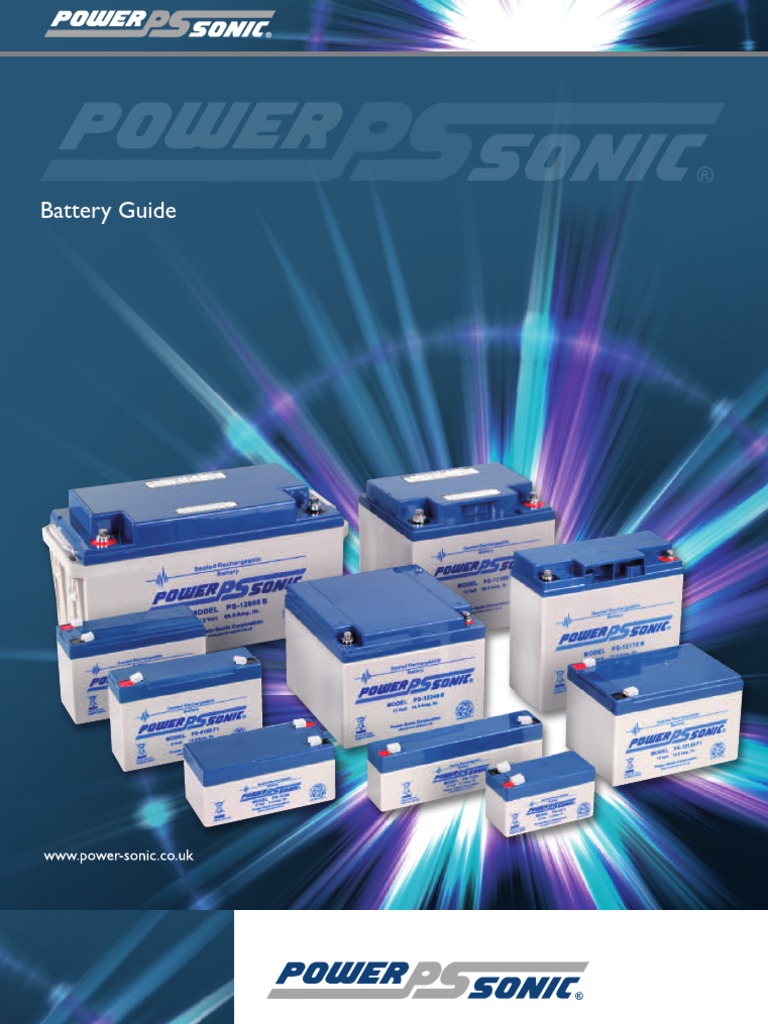 Power-Sonic Battery Guide | PDF | Battery (Electricity) | Electricity