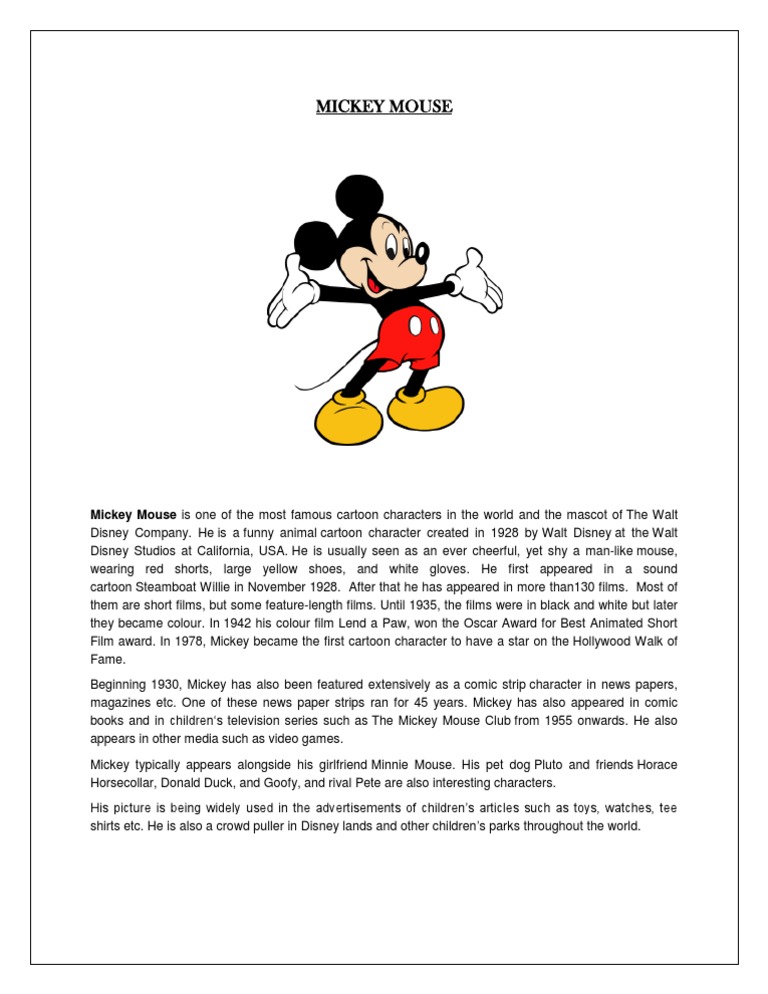 Mickey Mouse | PDF
