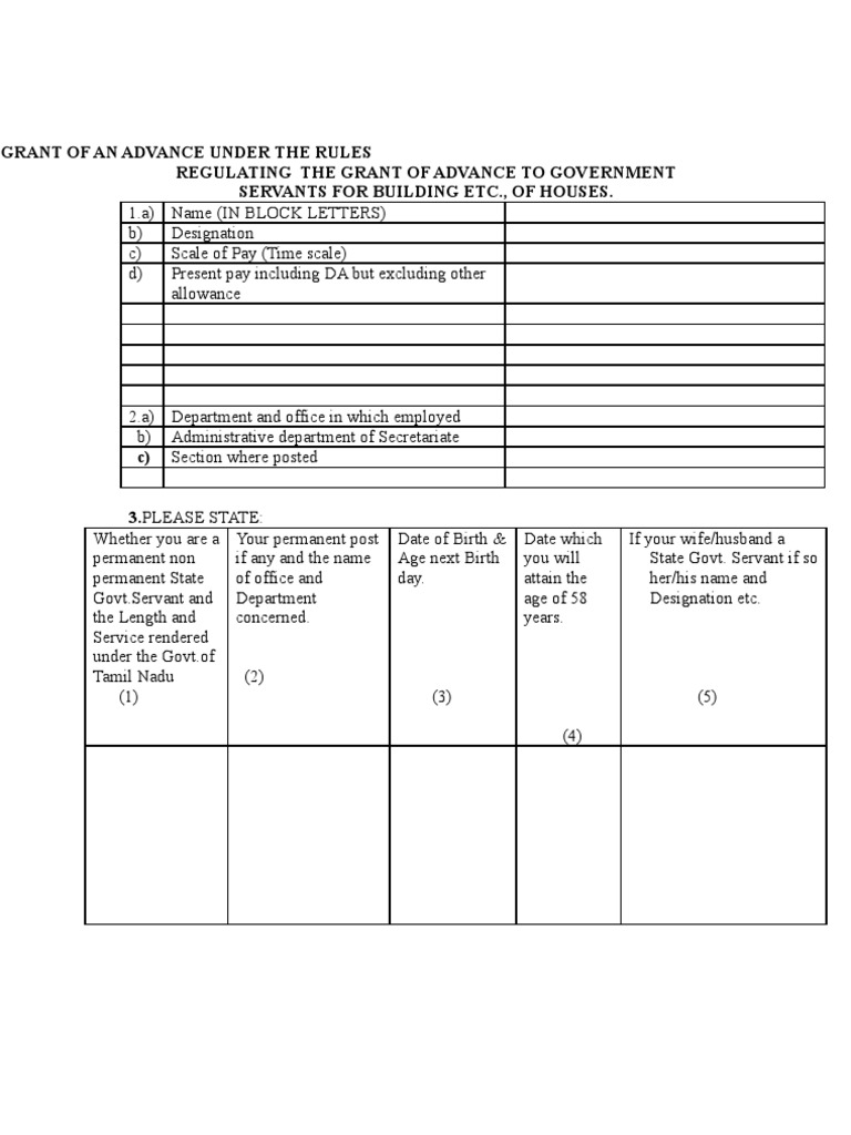 Hba Form | Lease | Common Law