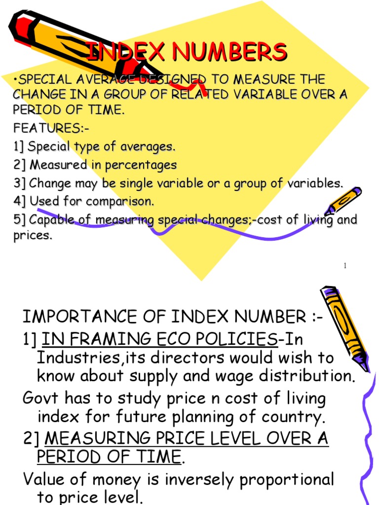 Index Numbers | PDF | Index (Economics) | Average