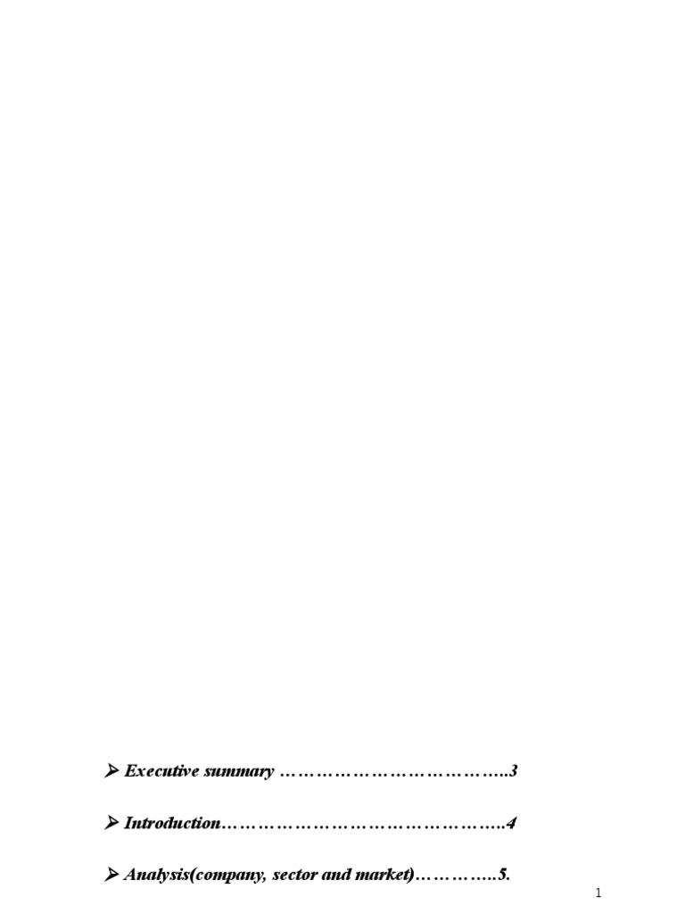 Finance Report On NEXT PLC - Final | PDF | Recession | Retail