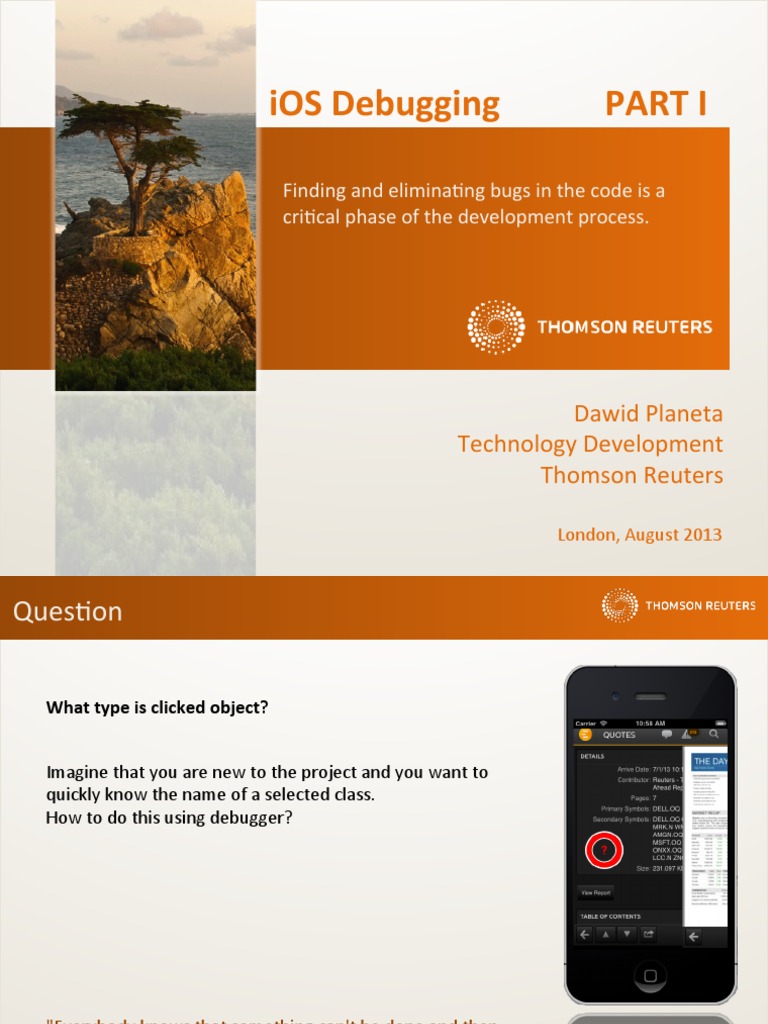 iOS Debugging | Download Free PDF | Xcode | Compiler