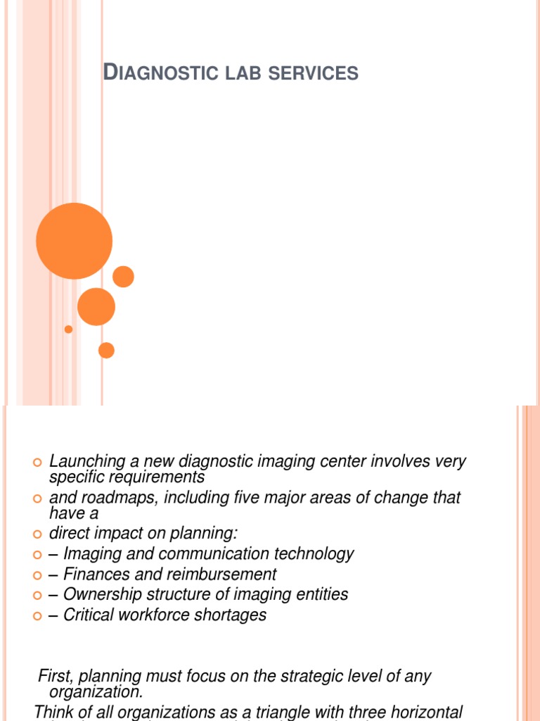 Diagnostic Lab Services | PDF | Strategic Management | Marketing Strategy