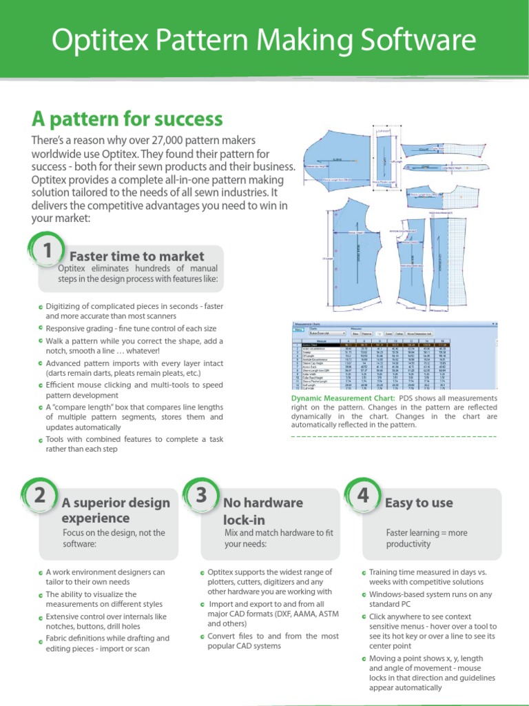 Pattern Making Software | PDF | 3 D Modeling | Sewing