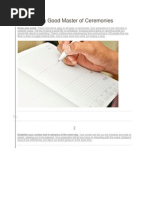 Toastmaster of The Day-FULL SCRIPT | PDF