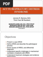 ARDS PPT Slideshare | PDF | Respiratory System | Clinical Medicine