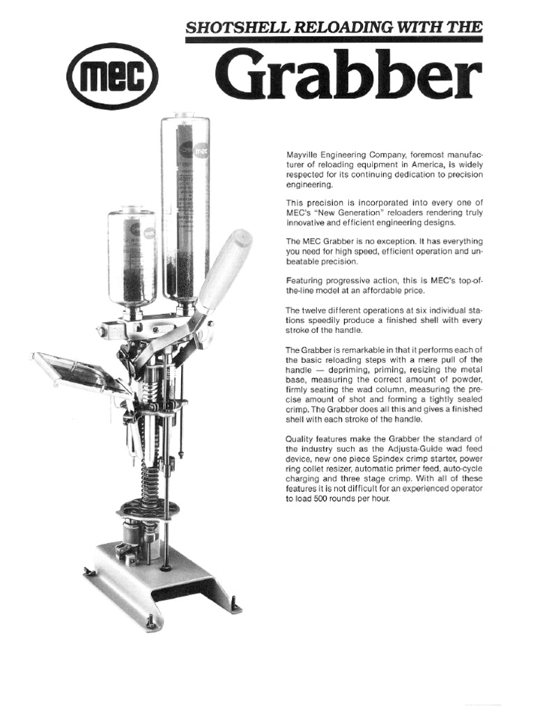 MEC Grabber Manual | PDF