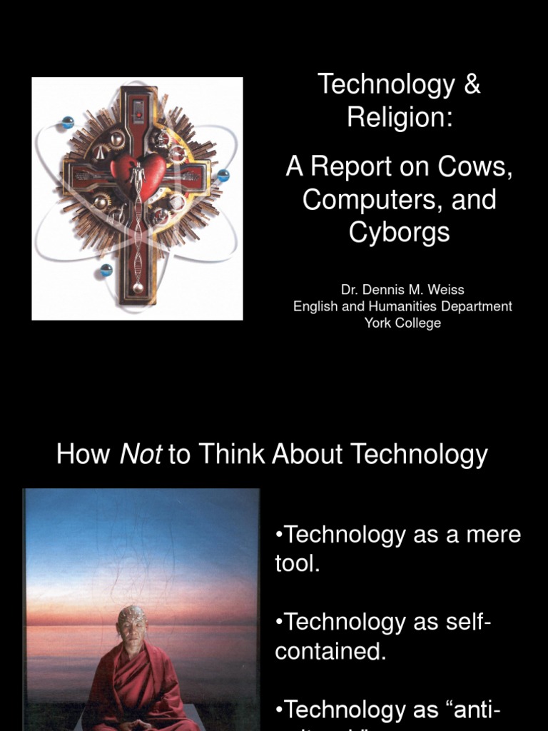 AI, Technology, and Religious Perspectives | PDF | Cyborg | Cyberspace