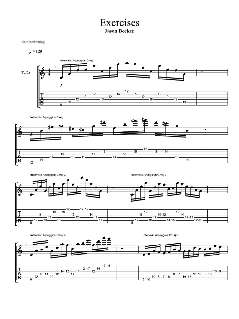 Becker, Jason - Exercises | PDF