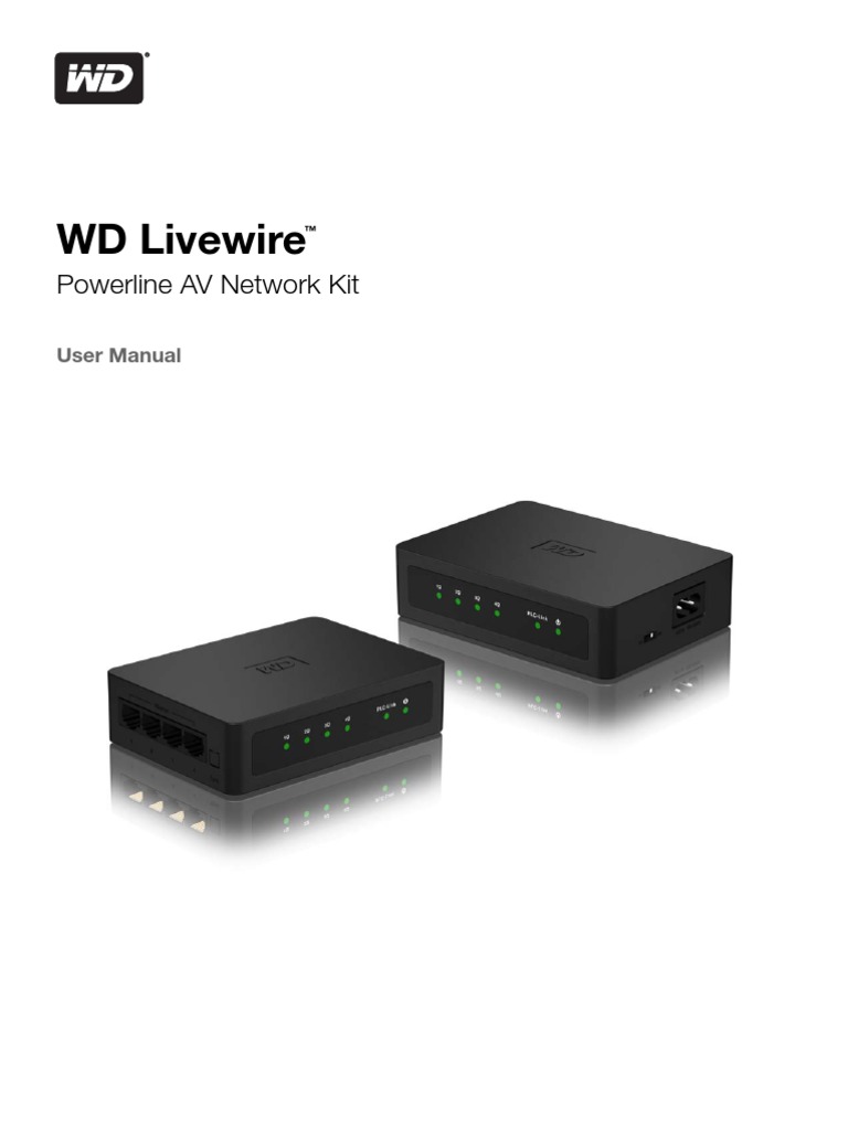WD Livewire | PDF | Computer Network | Ac Power Plugs And Sockets