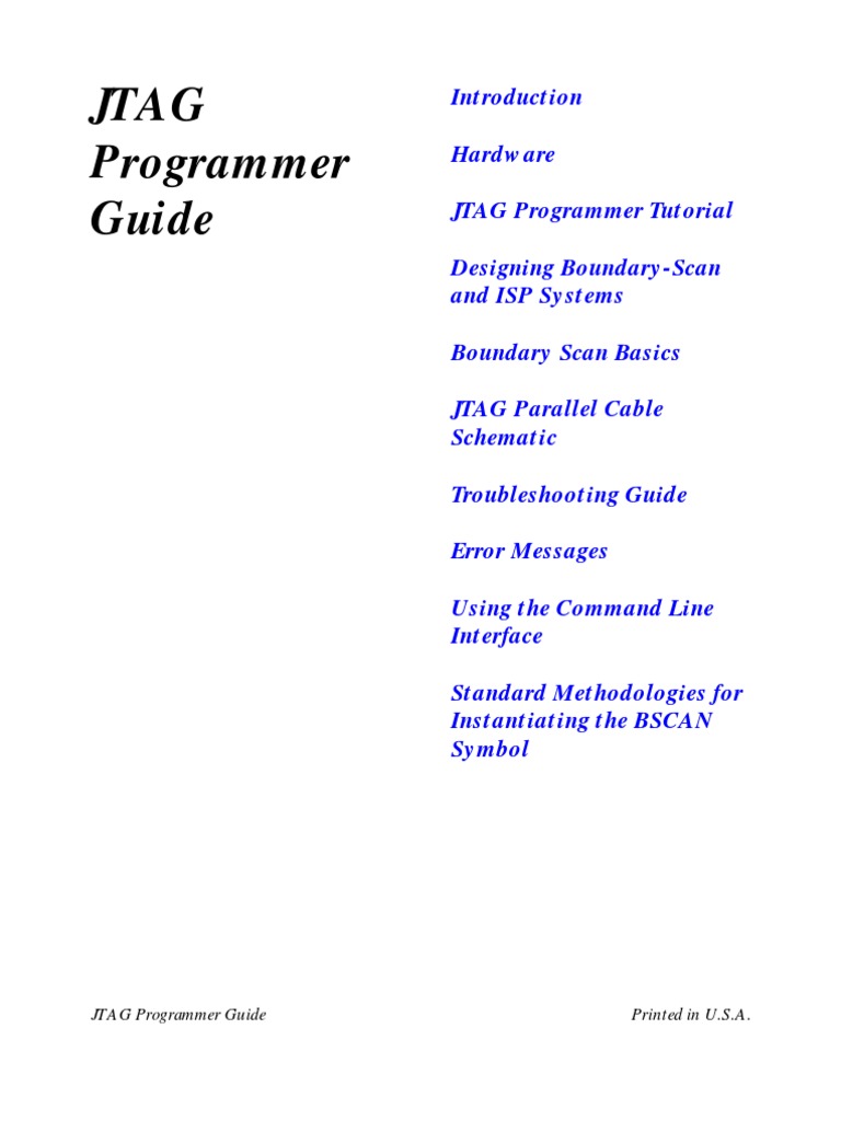 JTAG | PDF
