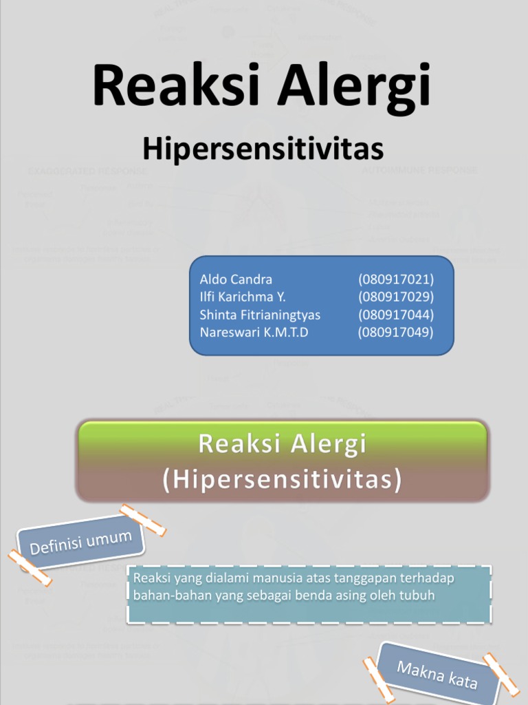 Reaksi Alergi | PDF