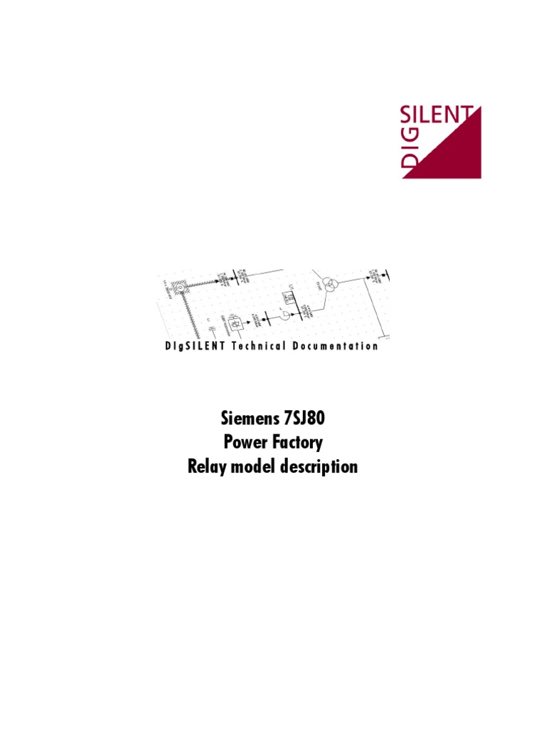 7SJ80 | PDF | Relay | Electrical Engineering
