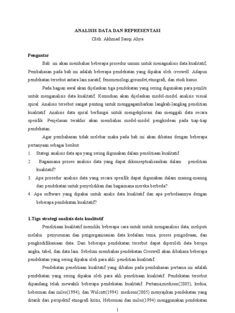 3 Sauqi Analisis Data Dan Penyajian Data1 | PDF | Ilmu Sosial | Komputer