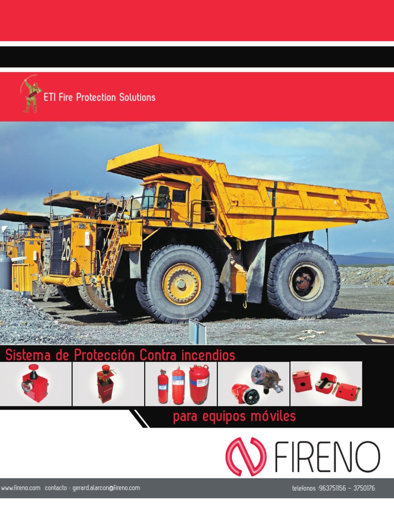 Brochure Eti Fire System | PDF | Minería | Industrias