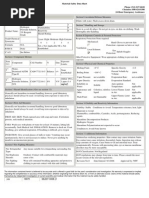 Material Safety Data Sheet (Hydrazine) | PDF | Personal Protective ...