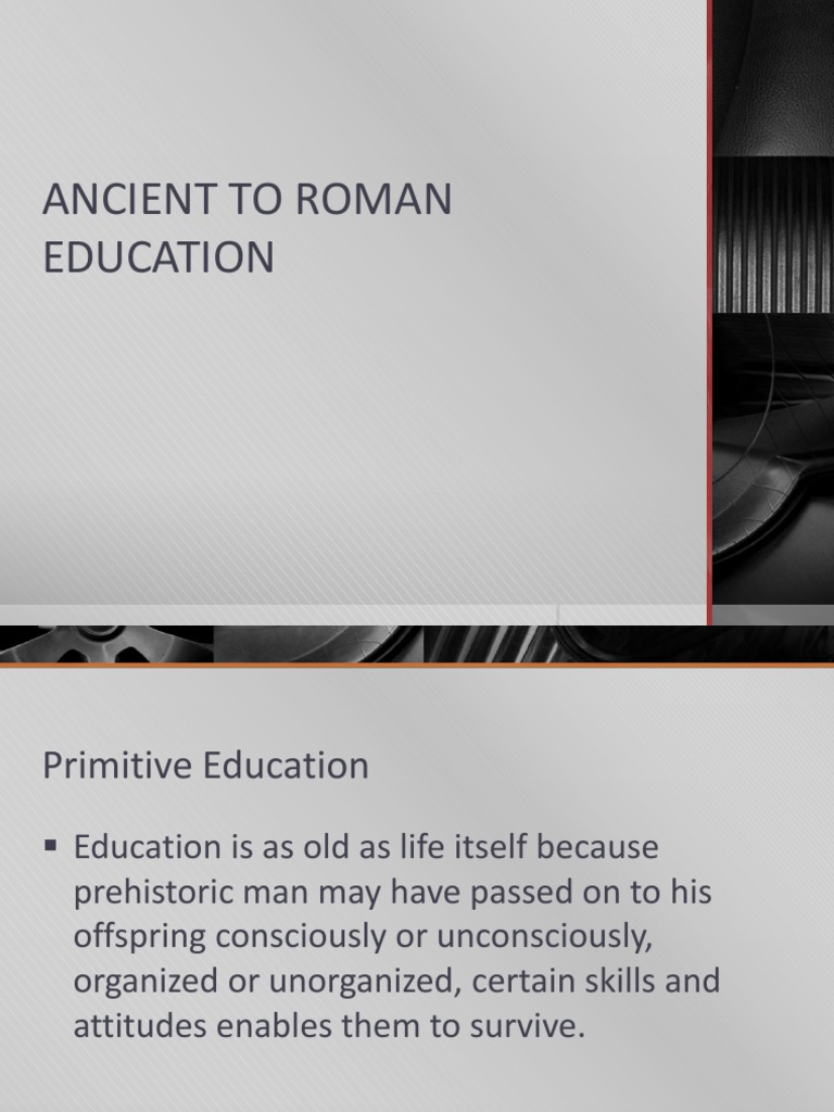 Roman Education Overview | PDF | Sparta | Rhetoric