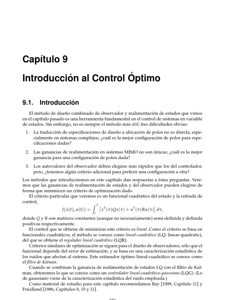 Control Optimo PDF | PDF