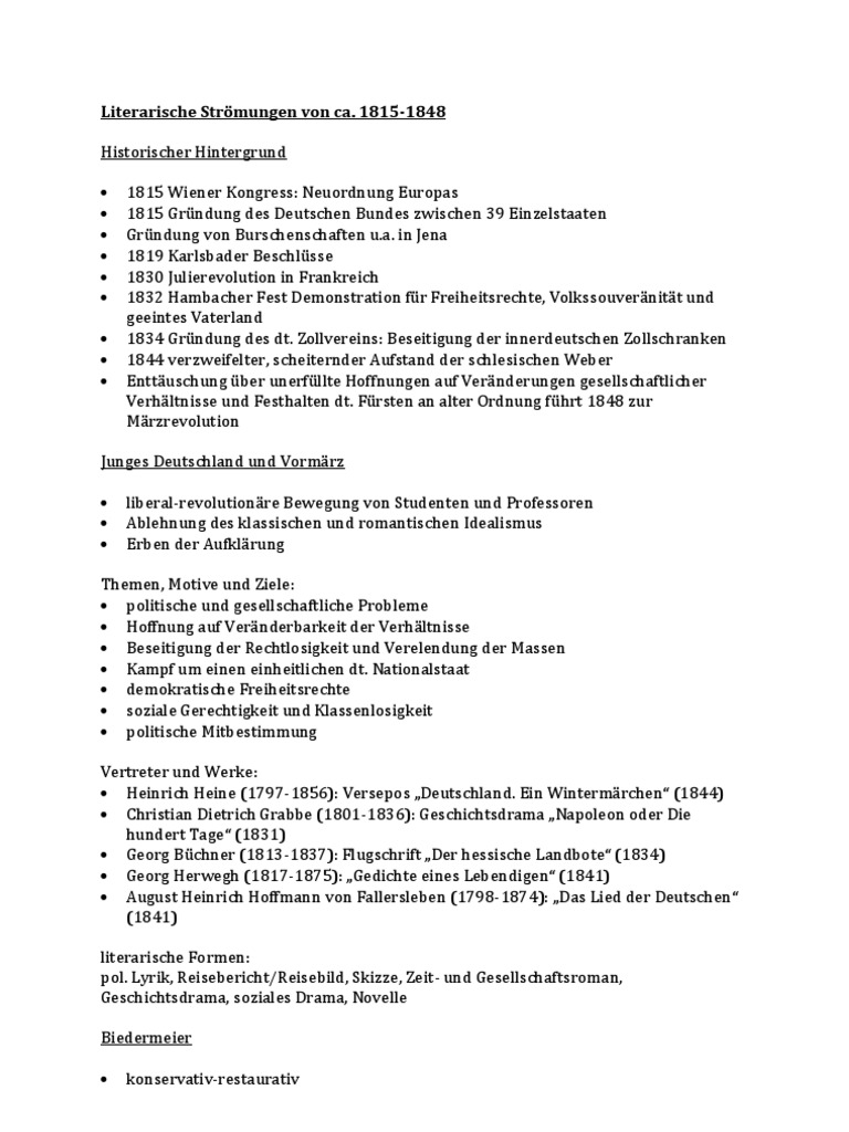 Handout Deutsch-Referat | PDF