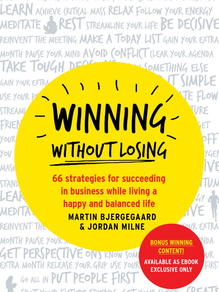 Winning Without Losing Preorder Gift Book | Evernote | Ios