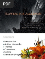 Analysis of "Flowers for Algernon" | PDF