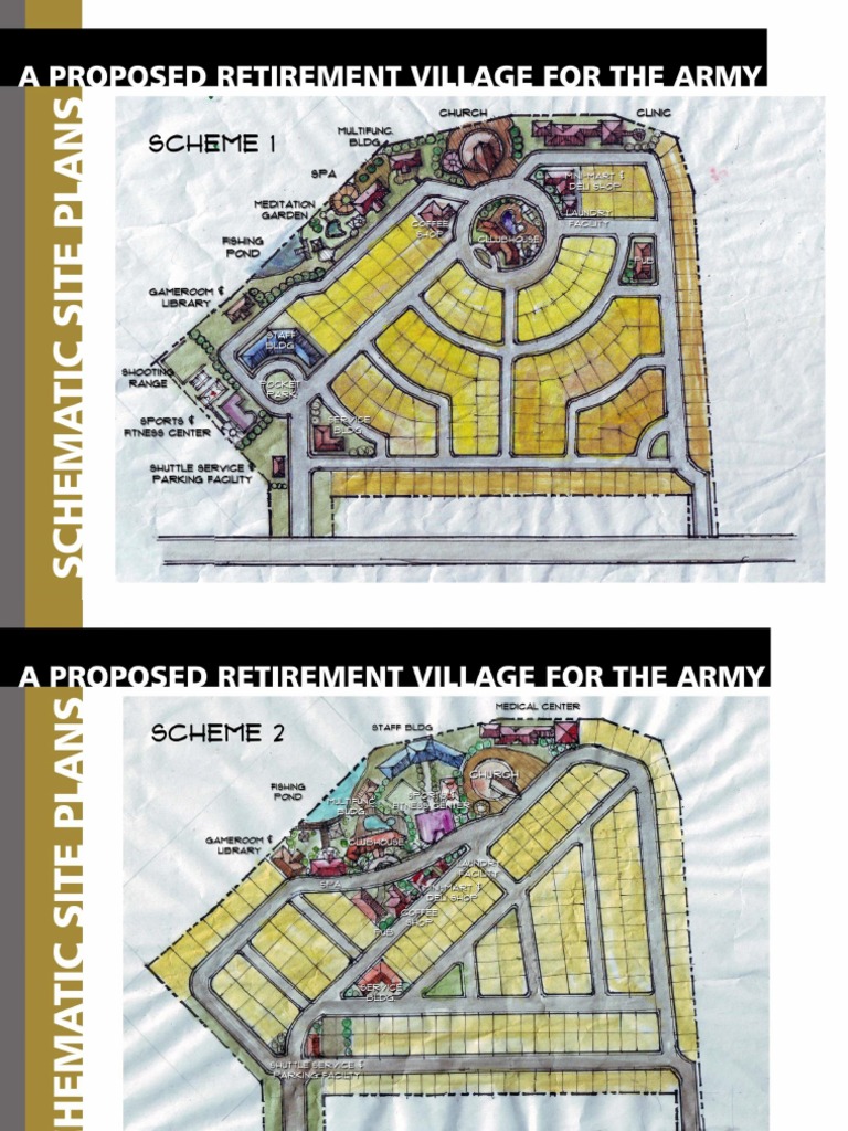 Army Village Retirement Plan Map | PDF