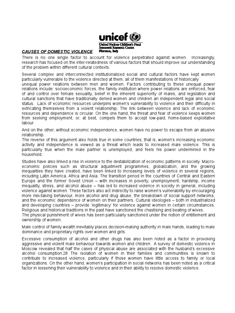 Domestic Violence | PDF | Domestic Violence | Violence