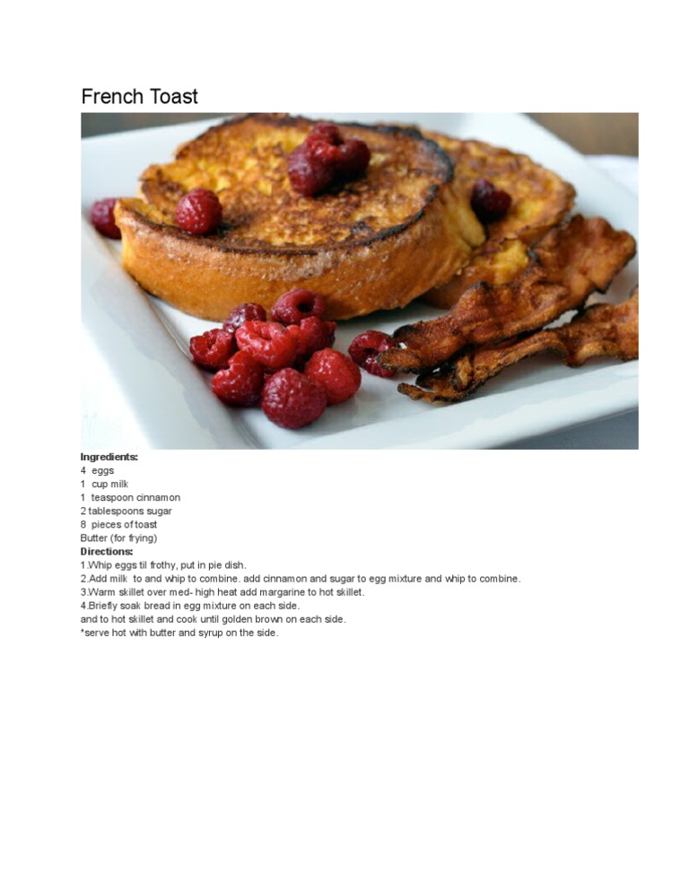 French Toast | PDF