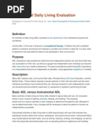 ADL Scoring Cheat Sheet | PDF | Hygiene | Wheelchair