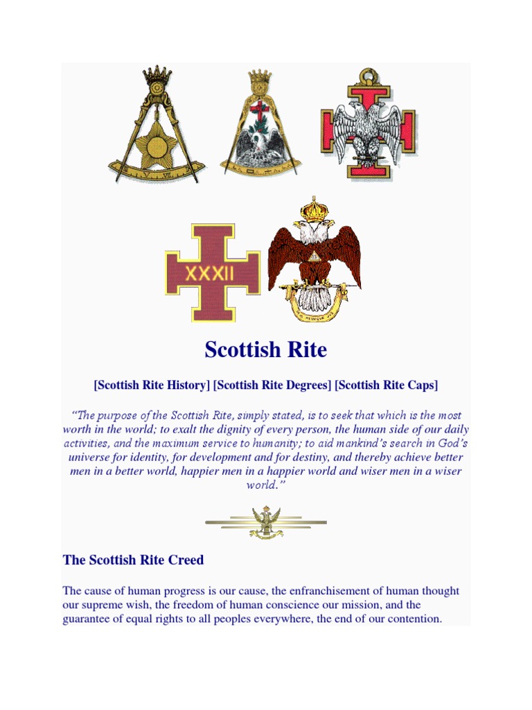 Scottish Rite | PDF | Freemasonry | Masonic Lodge