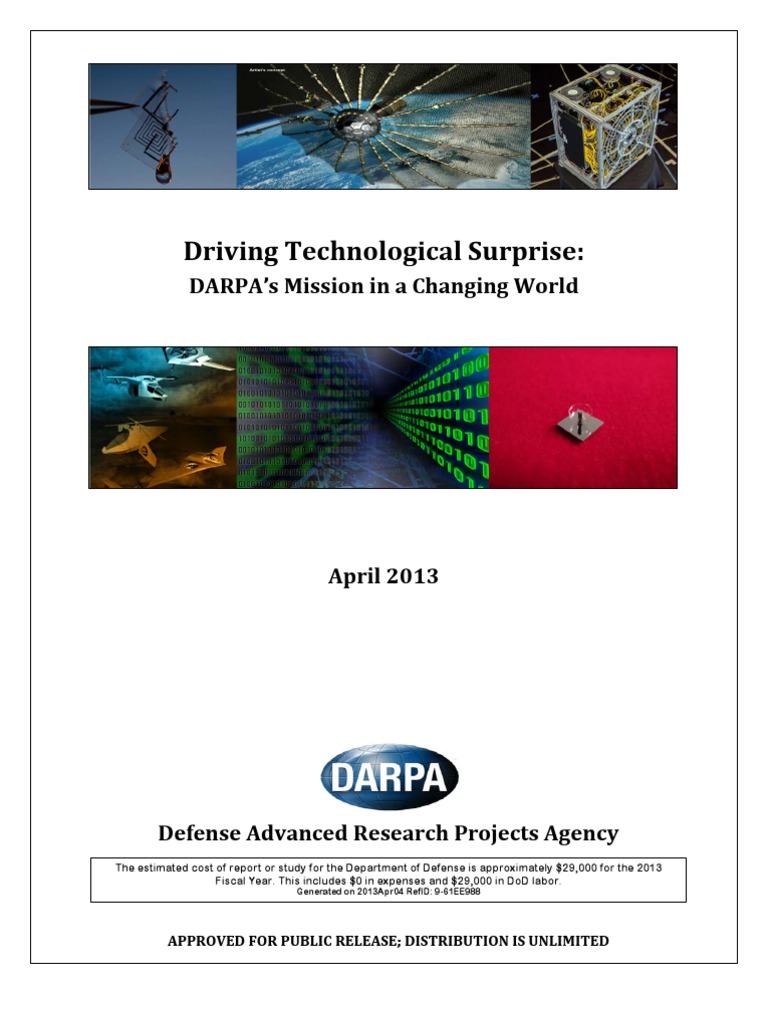 Darpa Strategic Plan | PDF | Darpa | Cyberwarfare