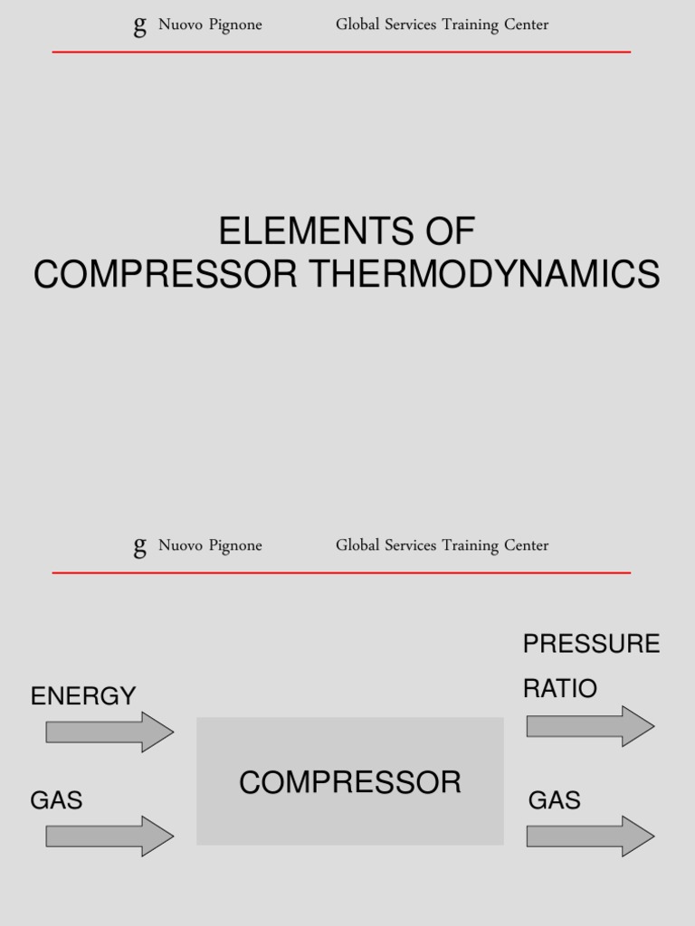 Elements of Compressor Thermodynamics | Download Free PDF | Gas ...