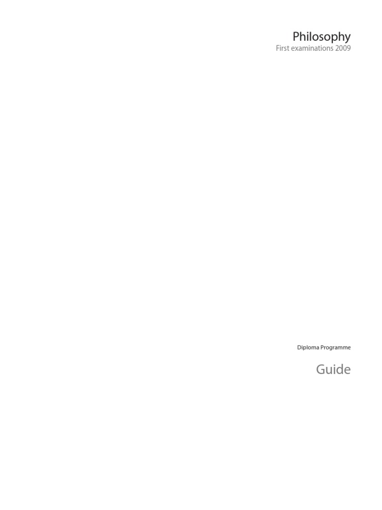Philosophy | PDF
