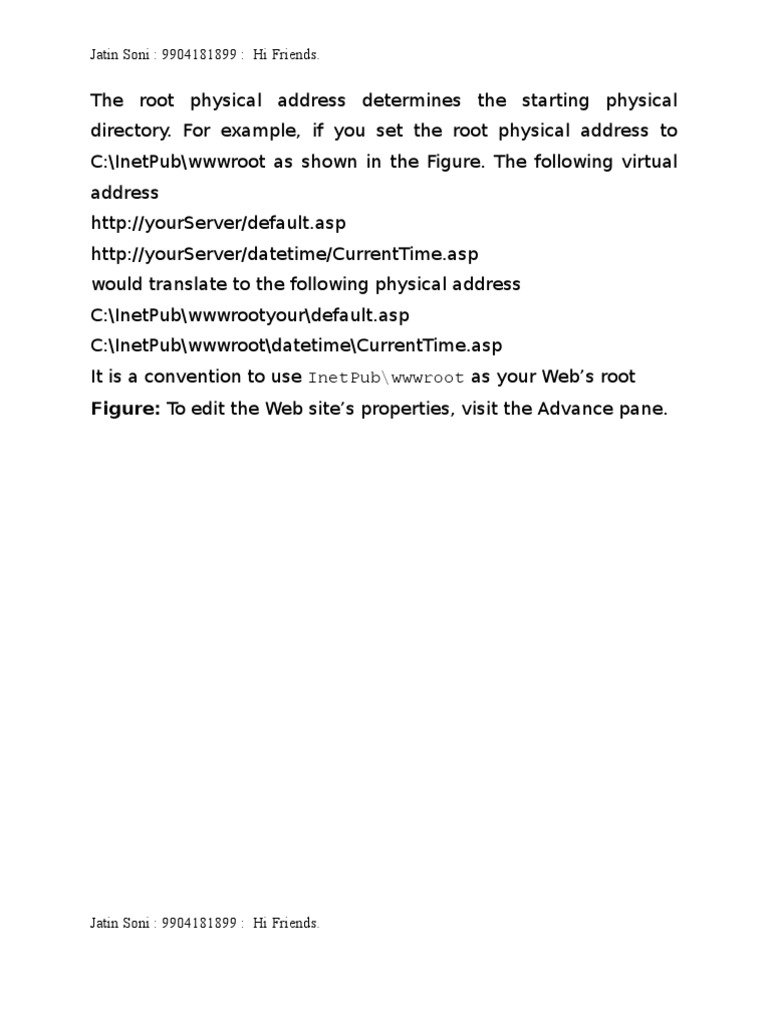 ASP Material 01 | PDF | Internet Information Services | Active Server Pages