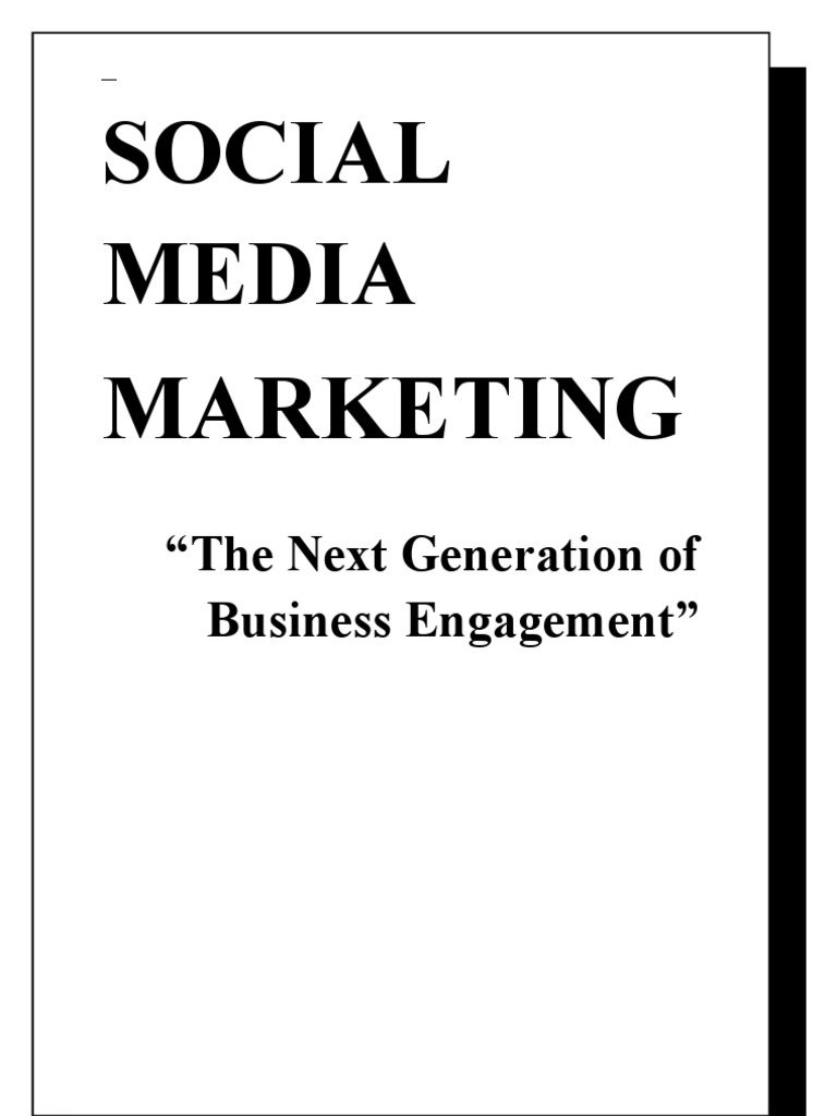 Social Media Marketing | PDF | Social Media | Popular Culture & Media Studies