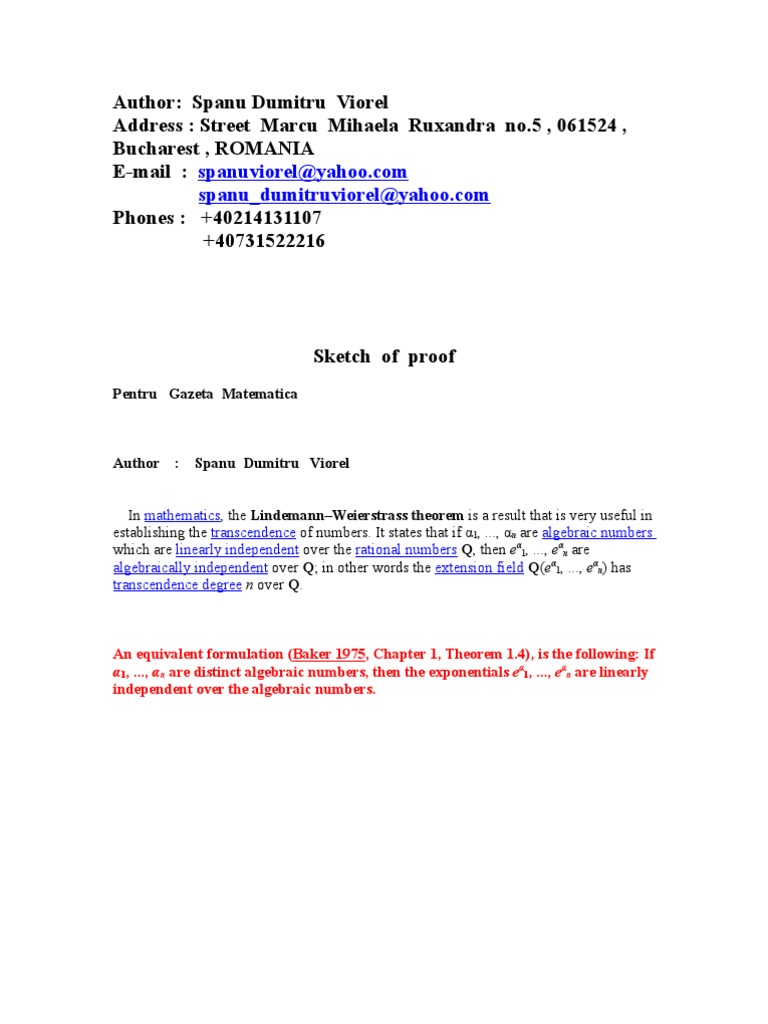 Sketch - of - Proof | PDF | Discrete Mathematics | Algebra