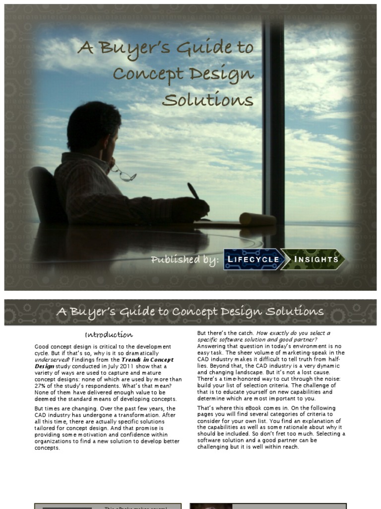 Buyers Guide To Concept Design Solutions 8634 | PDF | 3 D Modeling ...