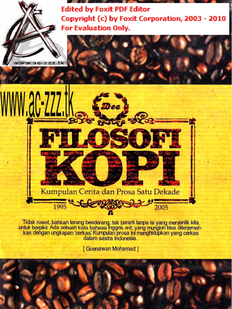 Filosofi Kopi | PDF