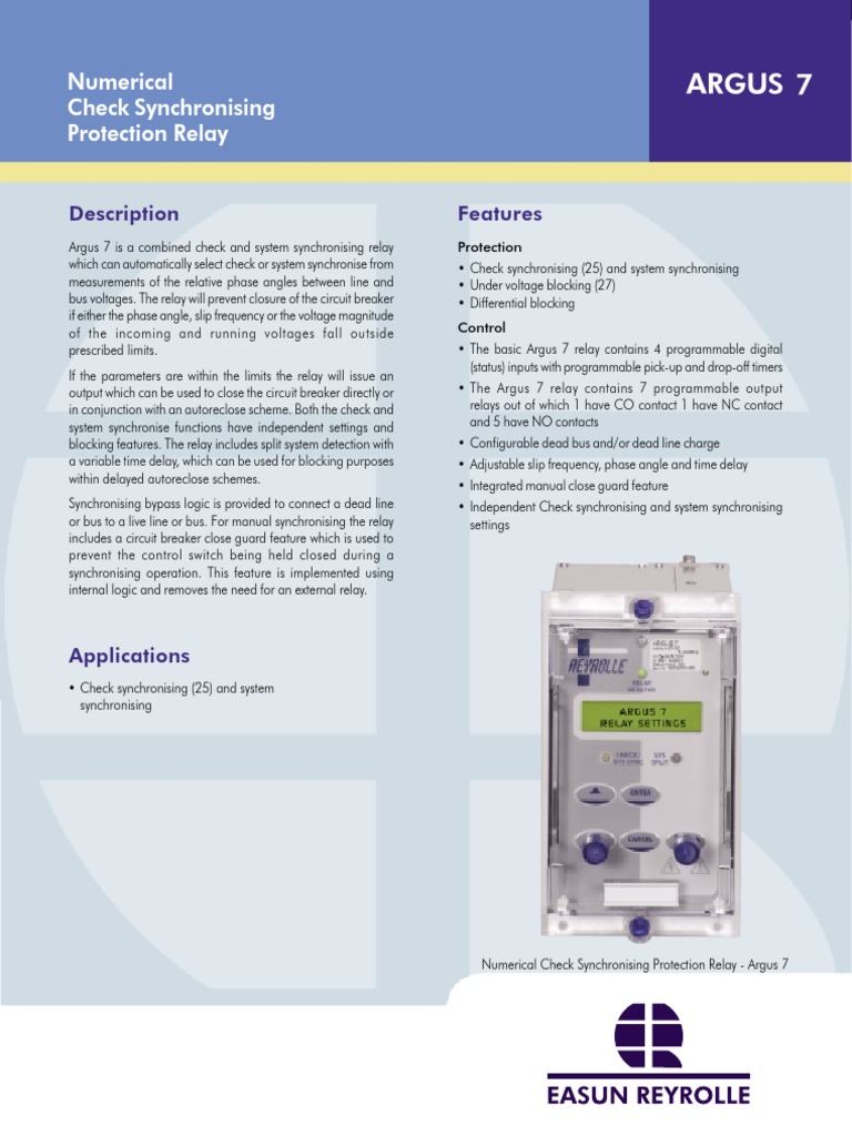 Argus 7 | PDF | Relay | Electronic Circuits