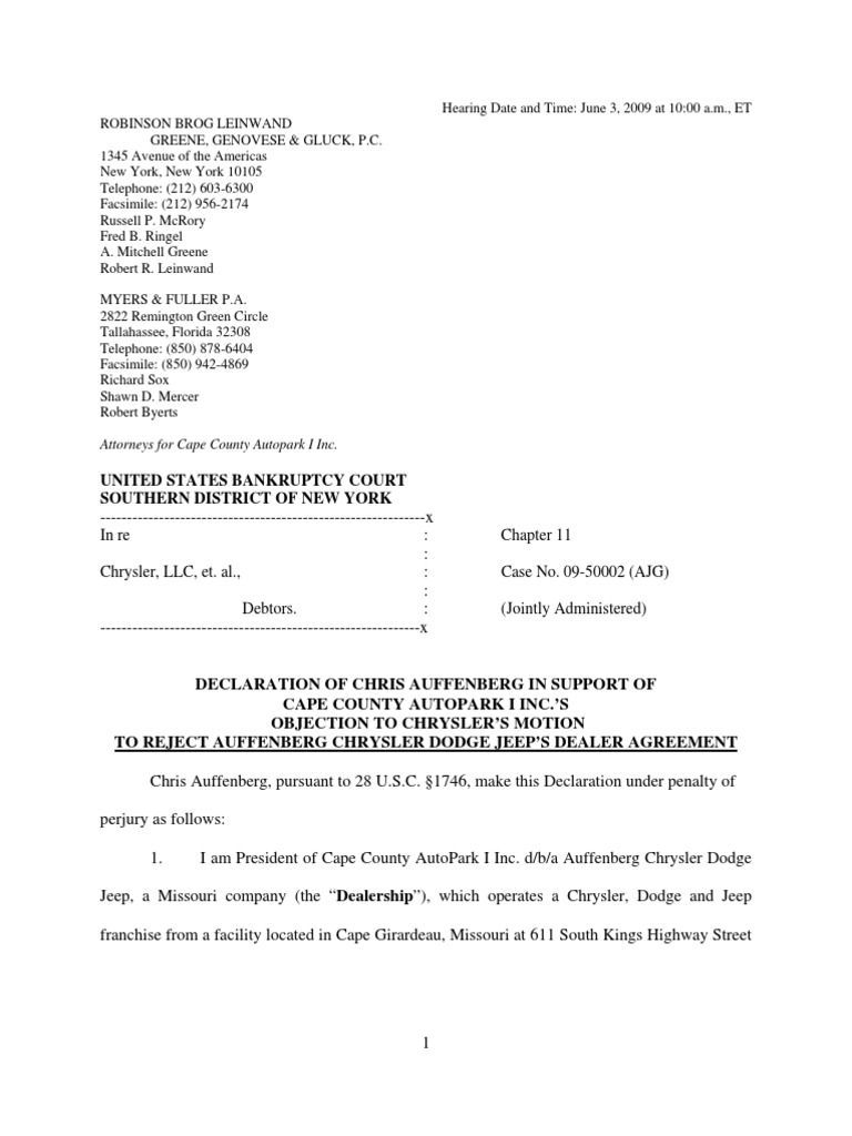 Combined Dealer Statements | PDF | Chrysler | Dodge