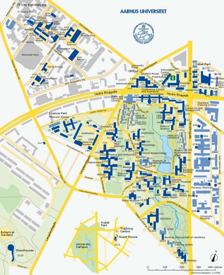 Aarhus University Map | PDF | Science | Physical Sciences