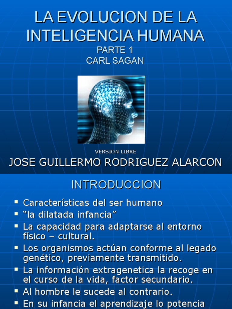 La Evolucion de La Inteligencia Humana | Cerebro | Evolución