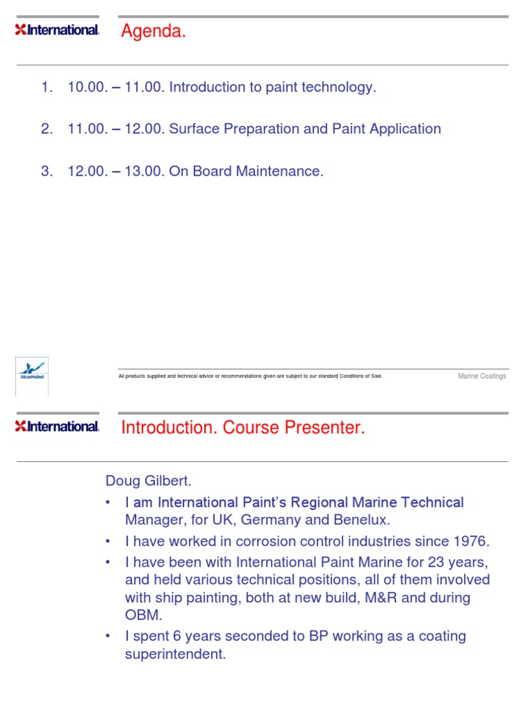 Marine Coatings: Paint Technology Overview | PDF | Paint | Epoxy