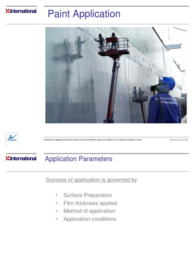 2.1 Paint Application Presentation | PDF | Paint | Relative Humidity