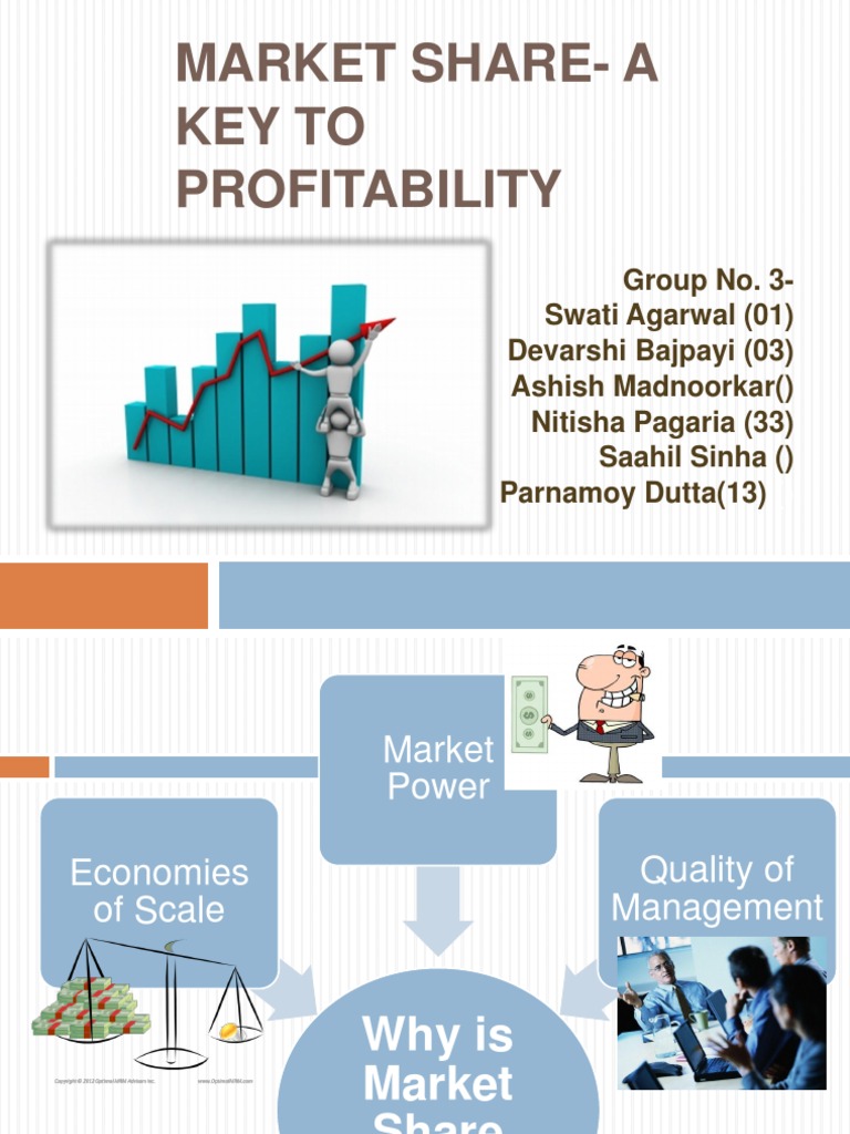 Market Share - A Key To Profitability | PDF | Market Share | Return On ...