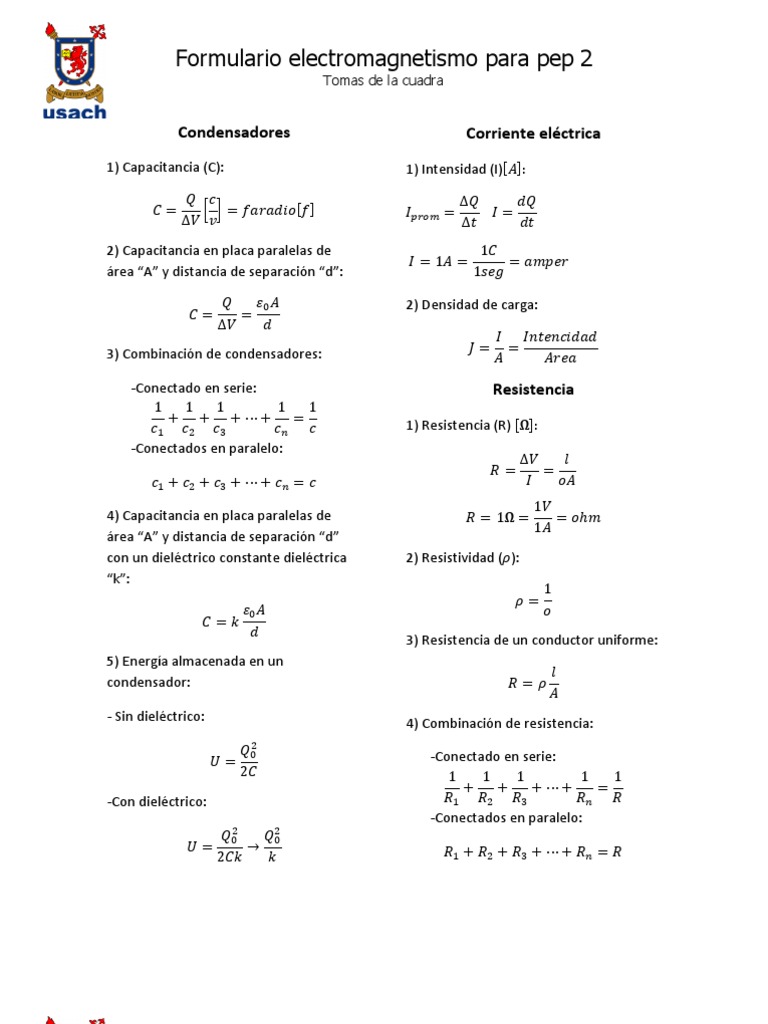 Formulario Pep2 Electro | PDF